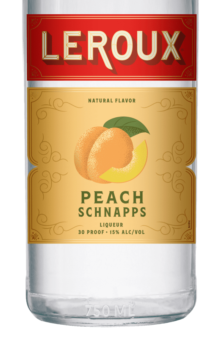Leroux® Peach Schnapps • Leroux